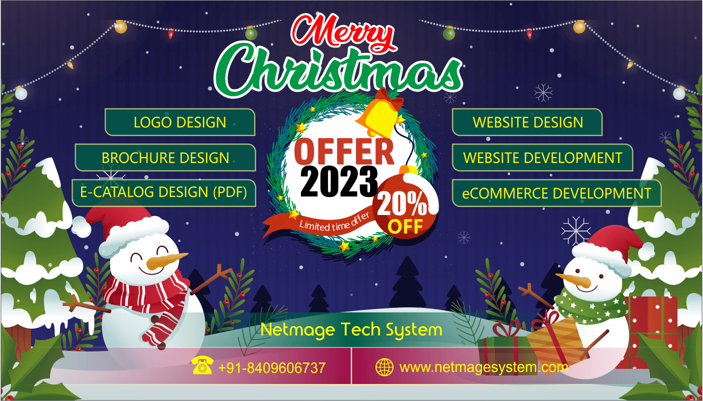 Christmas 2023 - Netmage Tech System - Website Design Company Patna ...