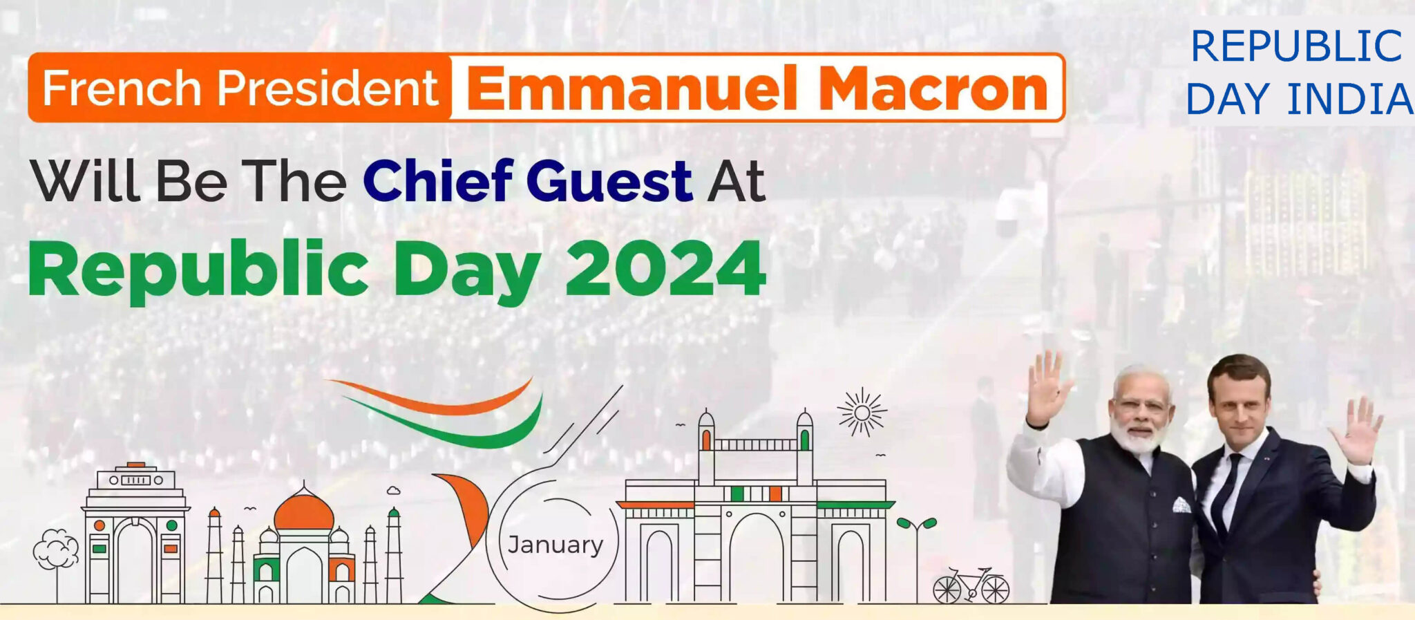 Happy Republic Day 2024 Images and Poster Free - Download HD